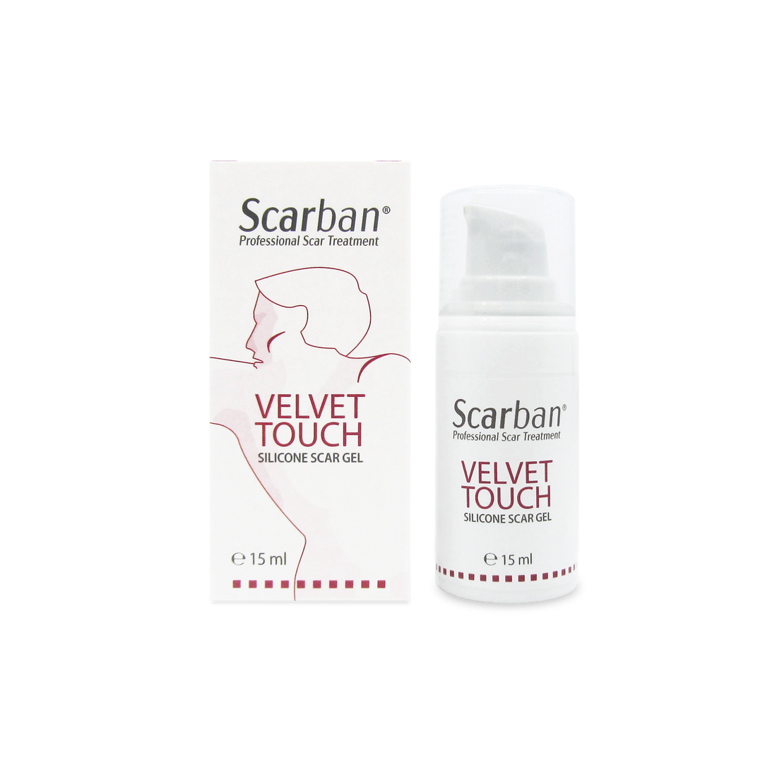 Scarban Velvet Touch – Silicone Gel for Scars, 15ml – OneUp Healthcare